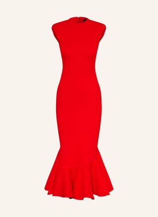 Jacquemus Jacquemus Etuikleid La Robe Palmier Mit Cut-Out Und Volants rot