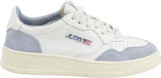 Autry Femme, Chaussures, Blanc, Taille: 36 EU Medalist Low Baskets