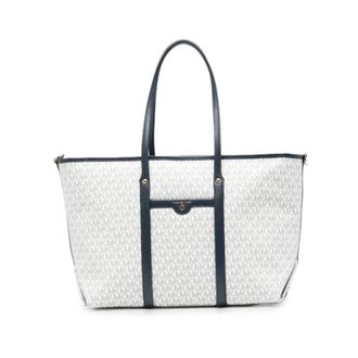 Michael Kors Beck Gro&szlig;e Logo-Tragetasche - - Bags - Damen - Wei&szlig; - ONE SIZE