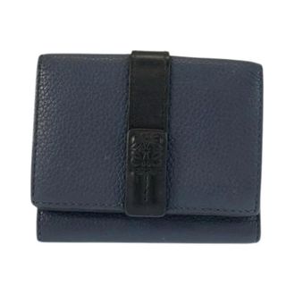 Loewe Pre-owned Wallet (tri-fold) - - Pre-owned - Damen - Blau - ONE SIZE