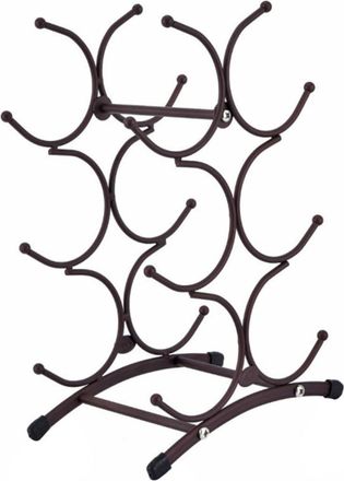 Cabilock Europ&auml;isches Eisen Weinregal Tisch Weinhalter Platzsparend Langlebig F&uuml;r Zuhause B&uuml;ro Bar Dekoration