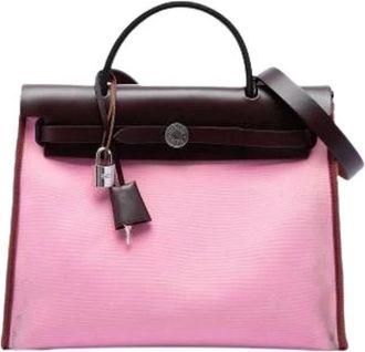 Herm&egrave;s Pre-owned Herbag Zip 31 - - Pre-owned - Damen - Rosa - ONE SIZE