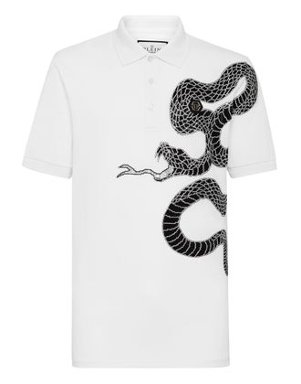 Philipp Plein Poloshirt Snake