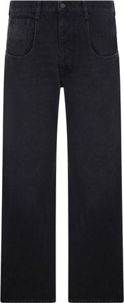 Maison Margiela Straight Leg Jeans - Schwarz