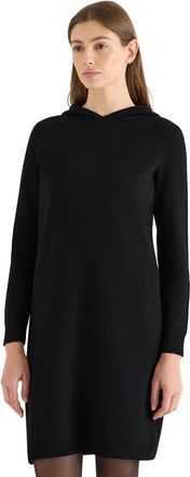 Cecil Glitzerkleid mit Kapuze Black XXL