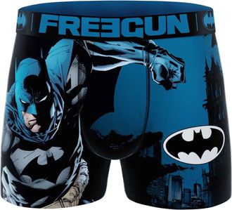 Freegun DC Comics Herren Boxershorts Batman Gotham City, Batman Blue DC24, XXL