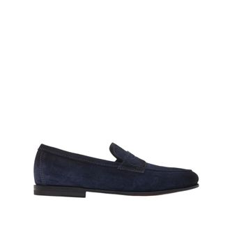 Santoni Stylische Loafers f&uuml;r M&auml;nner - - Shoes - Herren - Blau - 44 EU