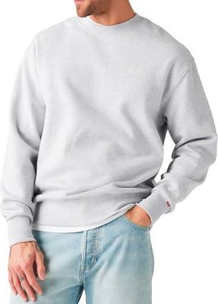 Levi's Authentic Crew Maillot de survêtement, Gris Clair HTR Bros Bc03, XS Homme