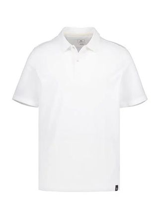 Boggi Milano Herren Polo-Shirt wei&szlig;