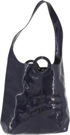 Celine Sac bandouli&egrave;re vintage doccasion - Femme - Pre-owned - Bleu - Taille: ONE Size