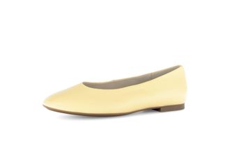 Gabor Damen Klassische Ballerinas, Frauen Flats,Ballerina-Schuhe,Ballett-Schuhe,Ballet-Flats,flach,Ausgehschuhe,Abendschuhe,Yellow,40.5 EU / 7 UK