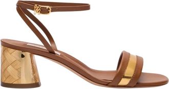 Casadei Femme, Chaussures, Brun, Taille: 39 1/2 EU ReflexCleo Sandal
