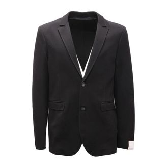 Paolo Pecora Jerseyjacke mit rohem Kantenabschluss - - Jackets - Herren - Schwarzk - L