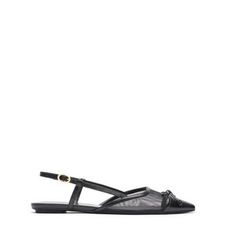Stuart Weitzman Kitty Slingback - - Shoes - Damen - Schwarzk - 36 EU