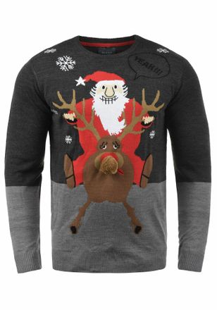 Blend Weihnachtspullover Rudolph