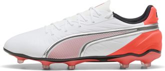 Puma Chaussures de football KING MATCH FG/AG Unisexe, Chaussures, Blanc, 40.5
