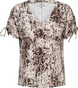 &Co Woman Viana Top - - Blouses & Shirts - Damen - Braun - 2XL