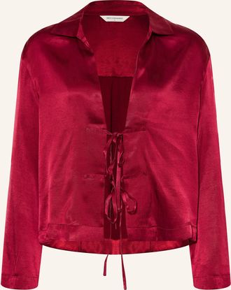Moss Copenhagen Msch Copenhagen Blusenshirt Mschshaelan Aus Satin rot