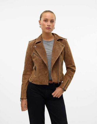 Vero Moda veste marron tabac