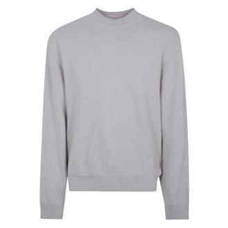 Jacquemus La Maille Pelota Col Rond Col Pelota - Homme - Pulls - Beige - Taille: M