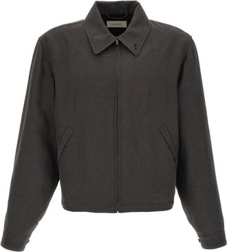 Christophe Lemaire Homme, Vestes, Gris, Taille: S Blouson Court
