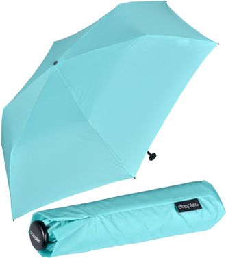 Doppler Taschenschirm Zero,99 UV-Schutz Sun Aqua Blue