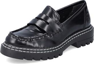 Rieker Z9660-00, Boots femme, Noir, 38