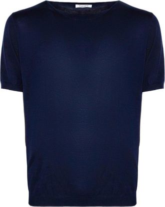 KANGRA Homme, Pulls, Bleu, Taille: 3XL T-shirt &agrave; col rond c&ocirc;tel&eacute;