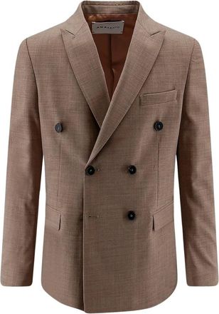 Amaranto Amar&aacute;nto, Homme, Vestes, Brun, Taille: XL Veste Crois&eacute;e