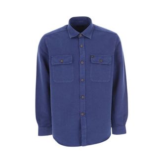 Fay Stilvolles Hemd f&uuml;r M&auml;nner - - Shirts - Herren - Blau - 2XL
