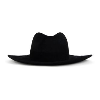 Alberta Ferretti Eleganter und vielseitiger Filzhut - - Accessories - Damen - Schwarzk - M