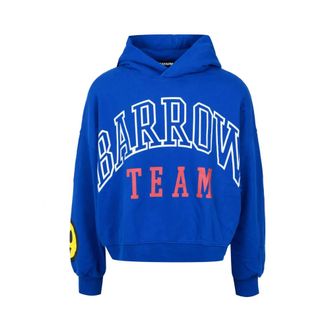 Barrow College Lettering Logo Sweatshirt - - Sweatshirts & Hoodies - Herren - Blau - M