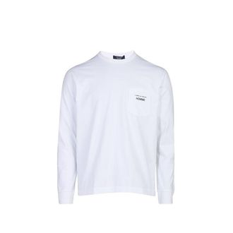 Comme Des Gar&ccedil;ons T-shirt manches longues &agrave; logo en coton