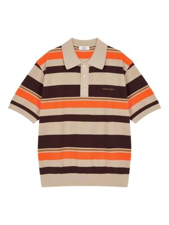 TOMBOY Gestreiftes Poloshirt - Nude