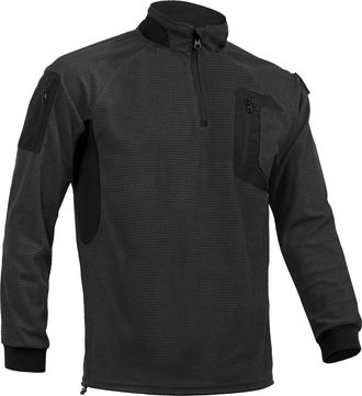 Ace Schakal Activewear-Pullover - Outdoor-Sweater f&uuml;r Sport, Laufen, Radfahren, Wandern, Hiking & Bergsteigen - Schwarz - XXL