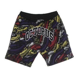 Octopus Schwarze Sweatshorts mit Octopus Logo - - Shorts - Herren - Mehrfarbig - S