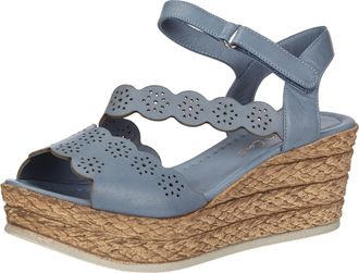 Andrea Conti Damen 1983605 Sandale, bleu, 41 EU