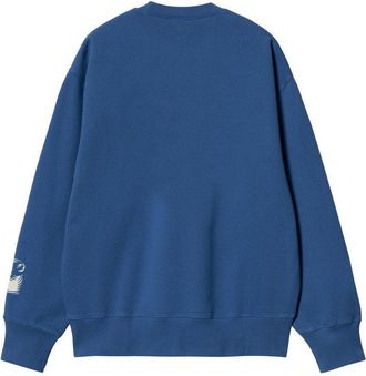 Carhartt Work in Progress Rundhalspullover Carhartt WIP Mist Sweat Herren Acapilco Wax