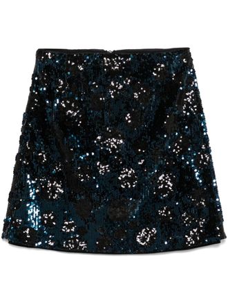 Dorothee Schumacher minijupe Attraction - Bleu