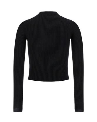 Diesel Womens Wool Jumper M-Olina Black Jumpers Sweater