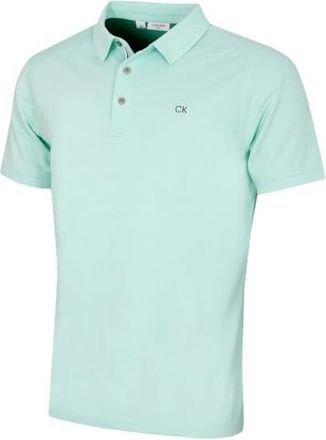 Calvin Klein Hommes Campus 3 Bouton côtelée col Polo - Sports Aquatiques - L