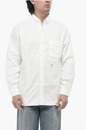 Nanam&iacute;ca Nylon Button-Down Shirt size L