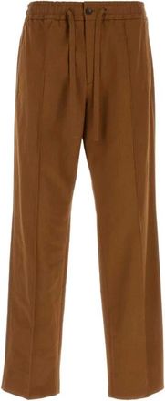 Valentino Garavani Homme, Pantalons, Brun, Taille: XL Straight Pantalons