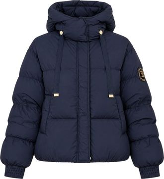 Ermanno Scervino Piumino A011 EX0 - Femme - Vestes - Bleu - Taille: 36 FR