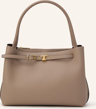 Tod's Tods Handtasche Tim Top braun