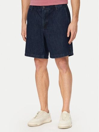 HUGO BOSS Jeansshorts Sandrew 50557454 Dunkelblau Relaxed Fit