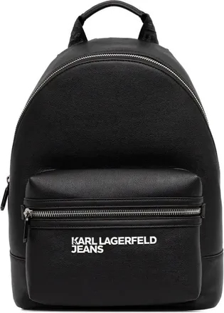 Karl Lagerfeld sac à dos zippé - Noir