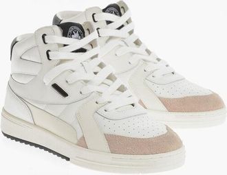 Palm Angels Leather UNIVERSITY HIgh-Top Sneakers size 46