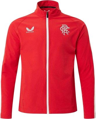 Castore Trainingsjacke f&uuml;r Herren, Lang&auml;rmlig (Rot)