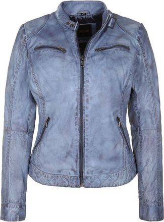 H.I.S Lederjacke SAIMINA (1-St) mit wattiertem Saum